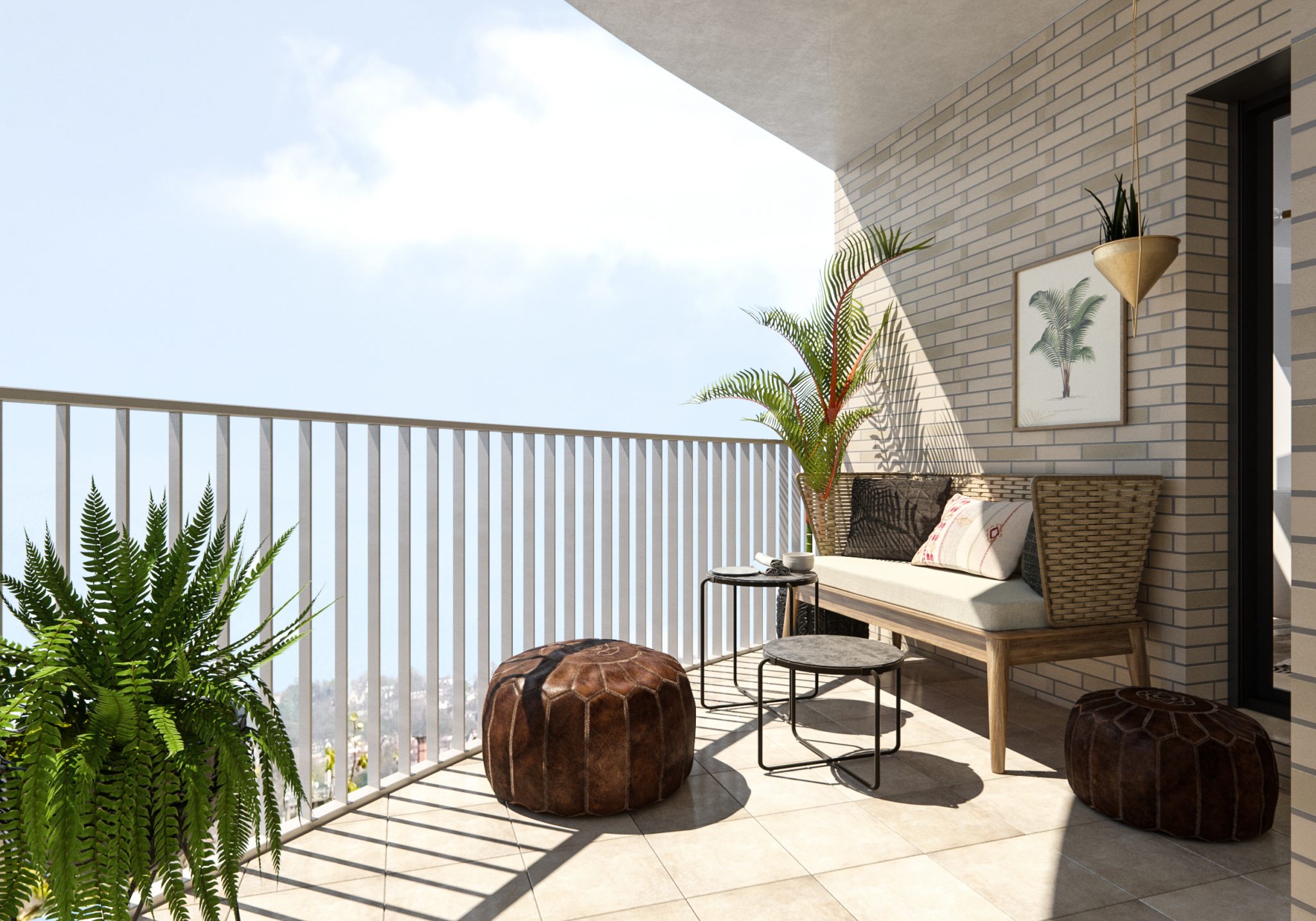 Decoración de un balcón pequeño ¿Qué debemos tener en cuenta?