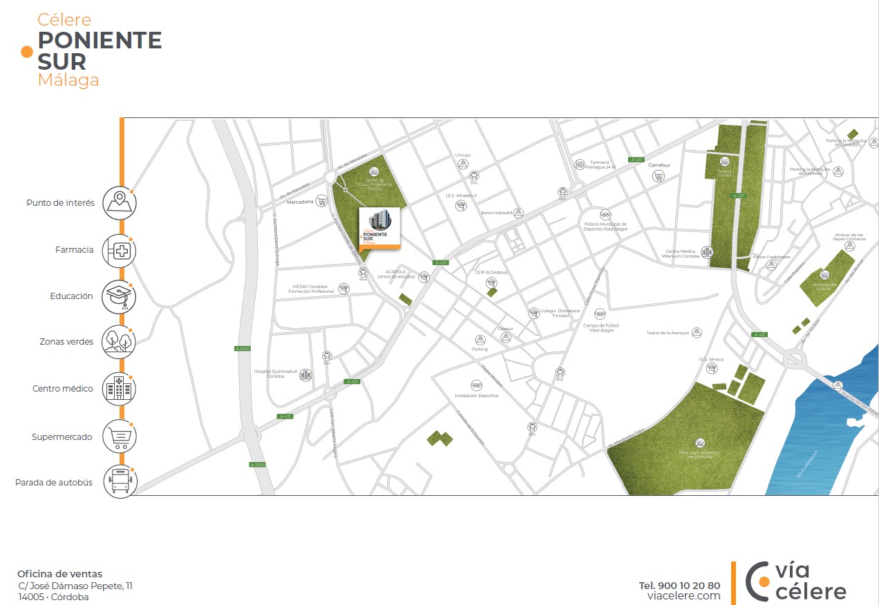 Obra nueva en Córdoba. Célere Poniente Sur